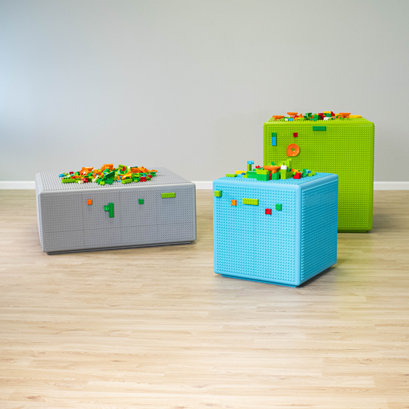 Duplo Cubes - Interactive Engineering Exhibit