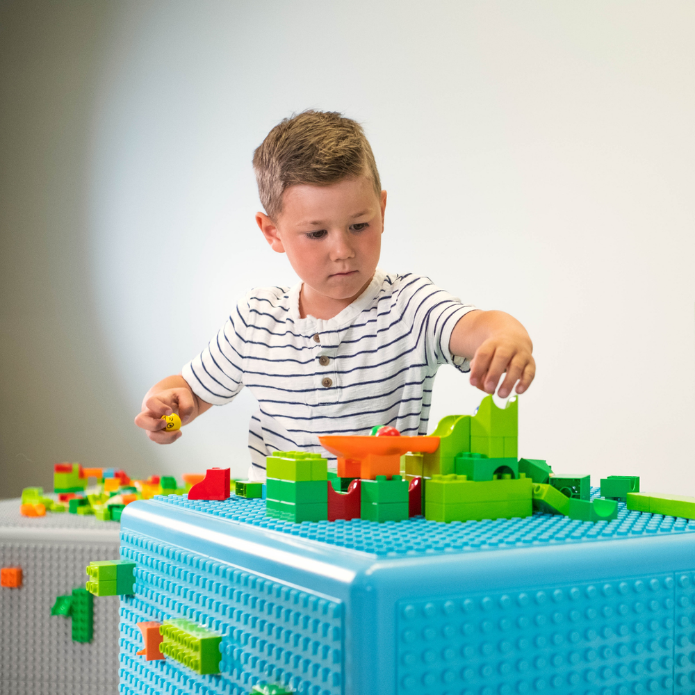 Duplo Cubes - Interactive Engineering Exhibit