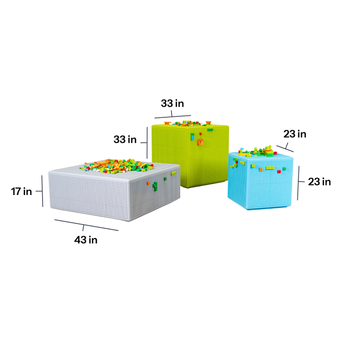 Duplo Cubes - Interactive Engineering Exhibit